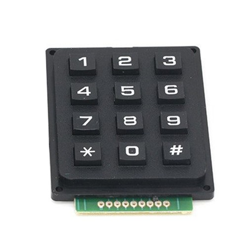Professional 4x3 12 button keyboard module Perfect for electronics ...