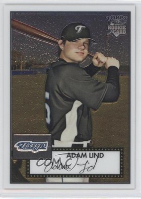 2007 Topps '52 Chrome /1952 Adam Lind #TCRC44 Rookie RC | eBay