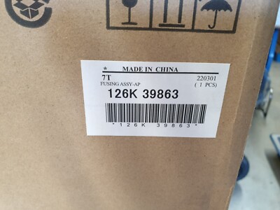 Genuine Fujifilm 126K39863 Fuser for ApeosPro C810 C750 C650 Same as ...