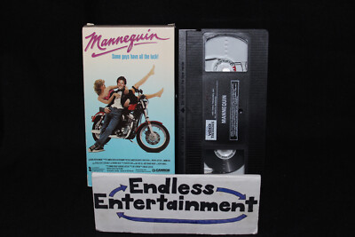 Mannequin VHS Cassette Tape With Slipcover! Andrew McCarthy Romance ...