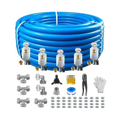 Compressed Air Line Kit, 3/4" x 300ft HDPE-Aluminum-HDPE Piping, Air ...