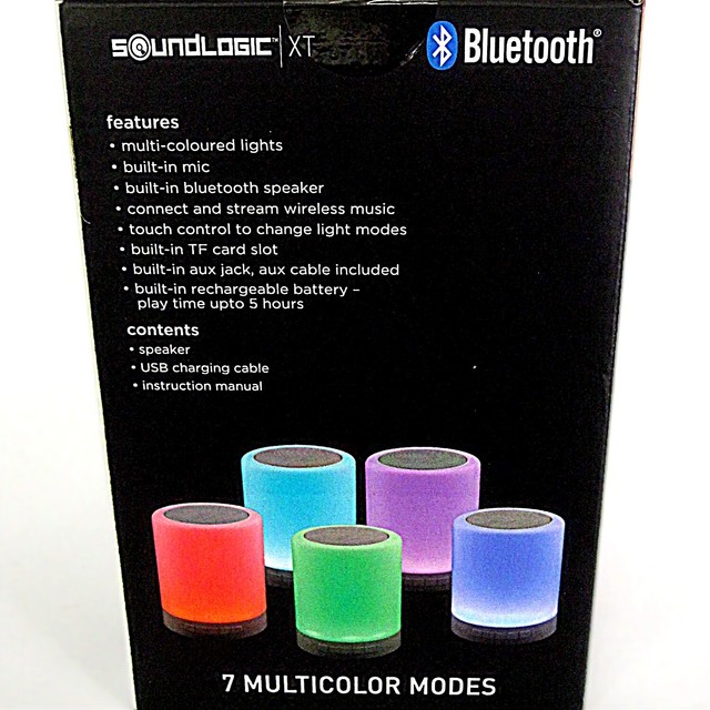 Soundlogic XT Touchlight Touch Controlled Color Changing Bluetooth ...