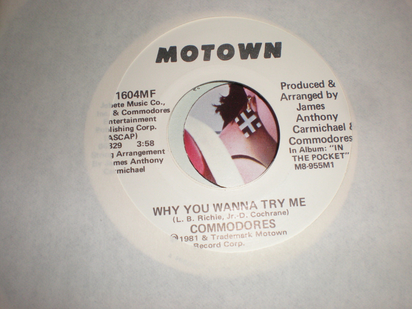 Commodores 45 Why You Wanna Try Me PROMO MOTOWN | eBay