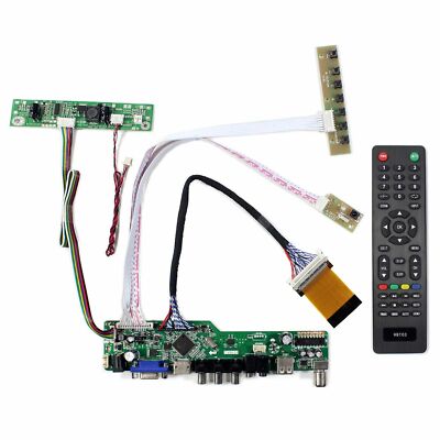 HD VGA USB LCD Driver Board For 23" LTM230HT09 LTM230HT10 1920x1080 LCD ...