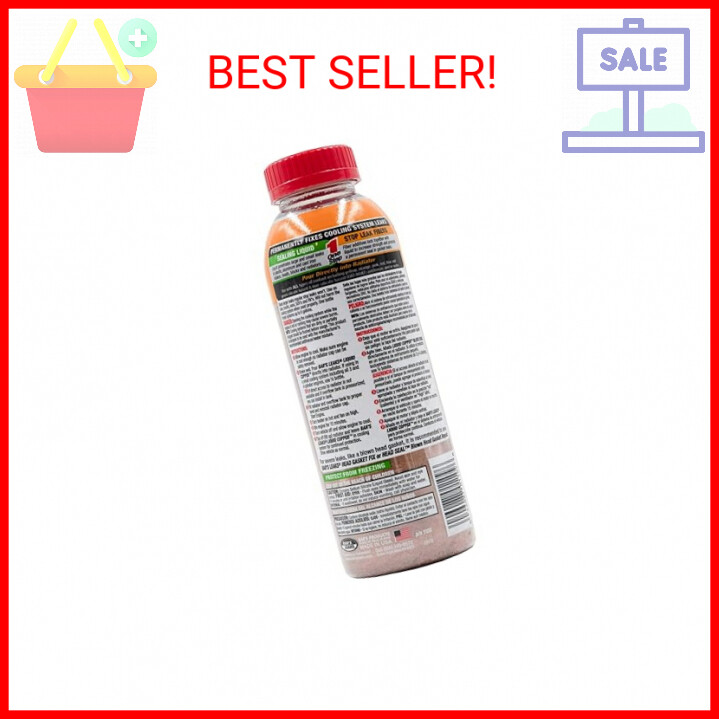 Bar's Leaks 1109 Block Seal Liquid Copper Intake and Radiator Stop Leak ...