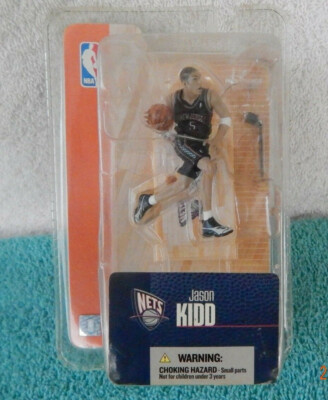 McFarlane's Sports Picks ~ NBA ~ "Jason Kidd" ~ Nets ~ 3" Action Figure ...