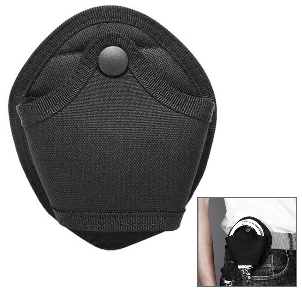 1/2 Pack Handcuff Pouch Handcuff Holder Tactical Molle Handcuff Police ...