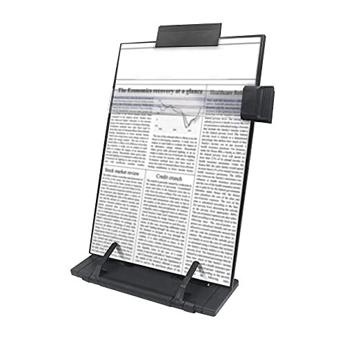 Desktop Paper Document Holder Stand for Desk Letter Copy Holder Reading ...