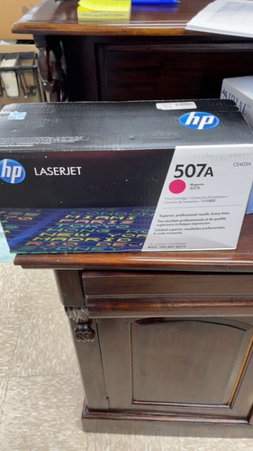 HP LaserJet 507A Magenta Toner Cartridge, CE403A | eBay
