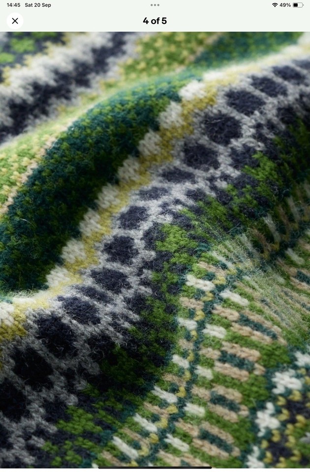 Seasalt Percella Cove Fair Isle Jumper Green 20 BNWT | eBay UK