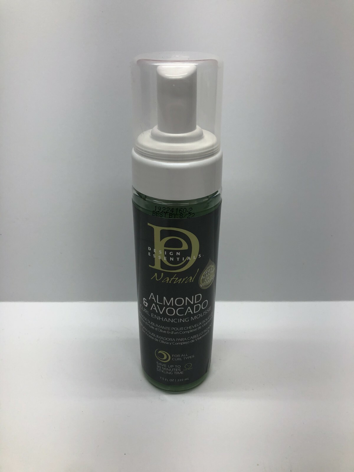Design Essentials Natural Almond & Avocado Curl Enhancing Mousse 7.5 oz ...
