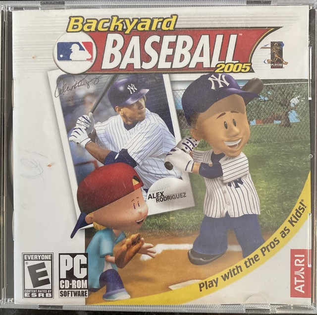 OOP 2004 PC Game Backyard Baseball 2005 Complete Works Great for sale ...