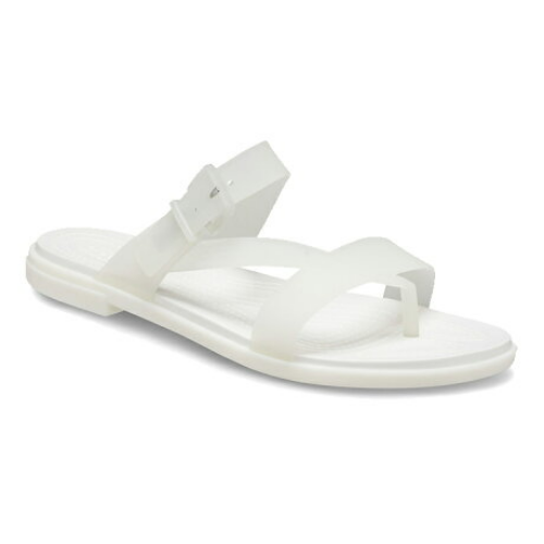 WOMEN'S CROCS Tulum Translucent Toe Post Oyster Sandals | eBay