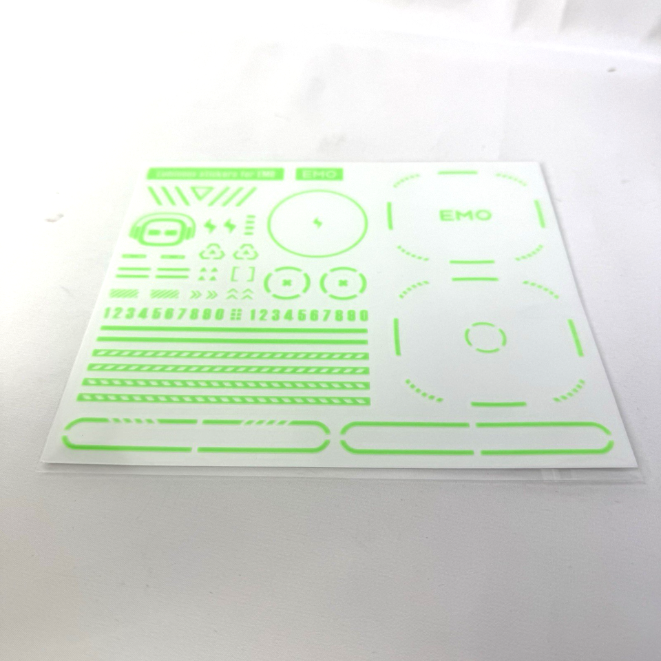 EMO Living Ai White Desktop Robot Pet | eBay