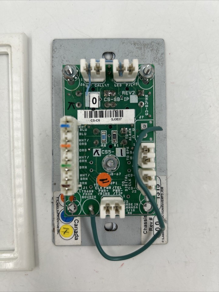 Telecor CS5-6-MA Push to Call Switch | No Screws | eBay