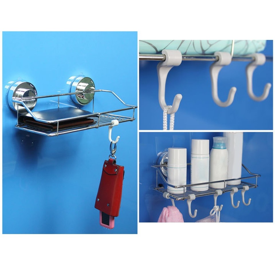 Suction Cup Shower Organizer for Maximum Space Utilization in Your ...