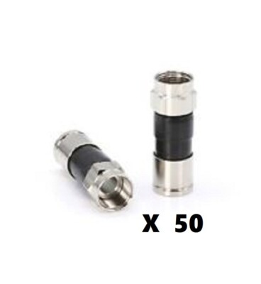 RG6 Fittings Connectors Cable Coaxial Belden EX6XLPLUS Connector/Plug ...