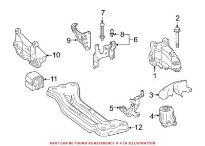 For Mercedes Genuine Engine Mount Left 2052400200 | eBay