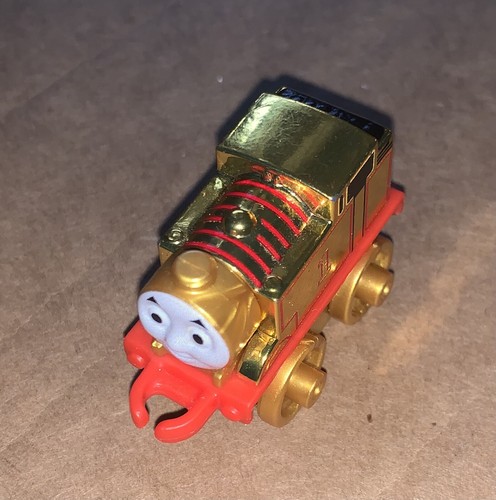 Thomas & Friends Minis Train Tank Engine - Metallic Gold - Rare Golden ...