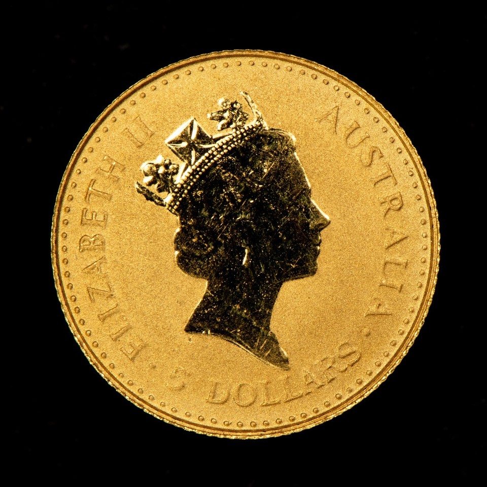 1990 $5 Australia 1/20 oz Gold Nugget Kangaroo Coin - SKU-G4596 | eBay