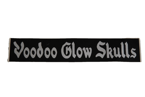 VOODOO GLOW SKULLS STRIP LOGO STICKER VINTAGE 90'S NEW OFFICIAL PUNK ...