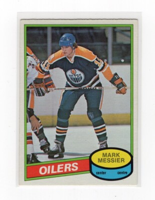 Mark Messier 1980/81 OPC rookie #289 well centered excellent condition ...