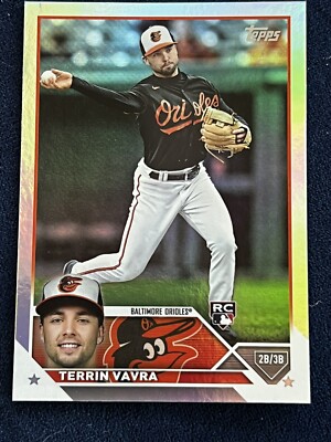 2023 Topps Series 2 Rainbow Foil Terrin Vavra RC #524 Orioles | eBay