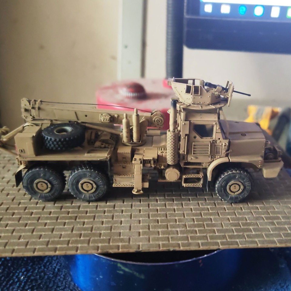 Homemade 1/72 U.S. Army MTVR MK36 Rescue Crane Painted Finished Model ...