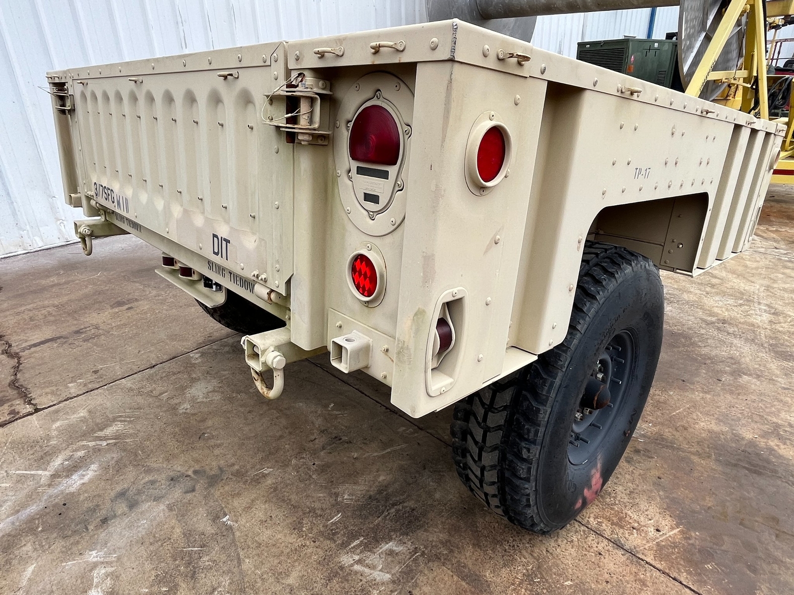 Schutt M1101 Aluminum LTT Cargo Trailer HMMWV | eBay