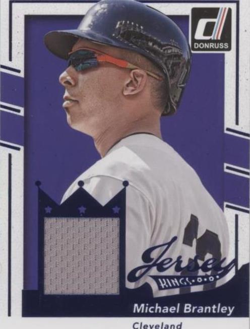 2016 Panini Donruss - Jersey Kings Michael Brantley #JK-MB (MEM) for ...