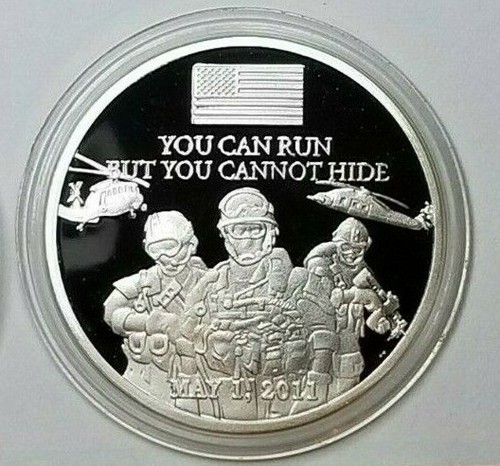 Sept 11 Commemorative Obama Coin You Can Run But You Cannot Hide May 1 2011 | eBay