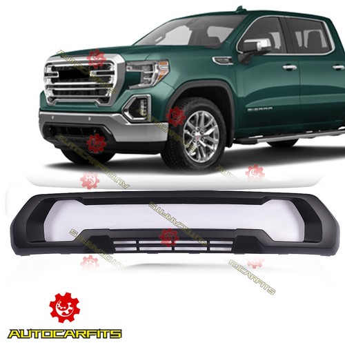 Fit 20-22 GMC Sierra 1500 Diesel Lower Open Skid Plate Valance Matte BK ...