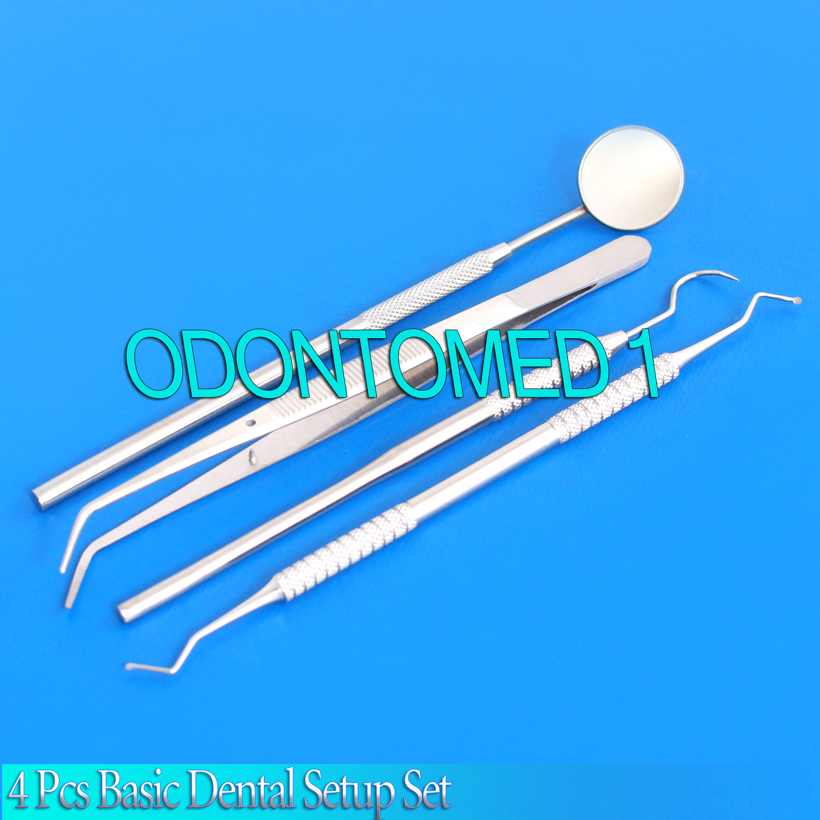 4 Pcs Basic Dental Setup Set Mirror Probe Pliers Excavator,PR-0029 | eBay