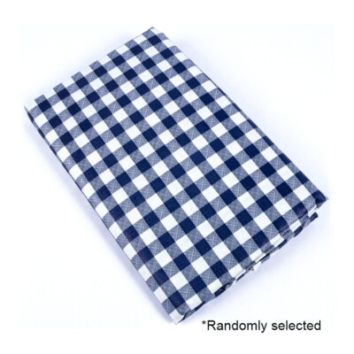 1PcsTablecloth Chequered Print- 130cm x 225cm 4 Asst Colour | eBay