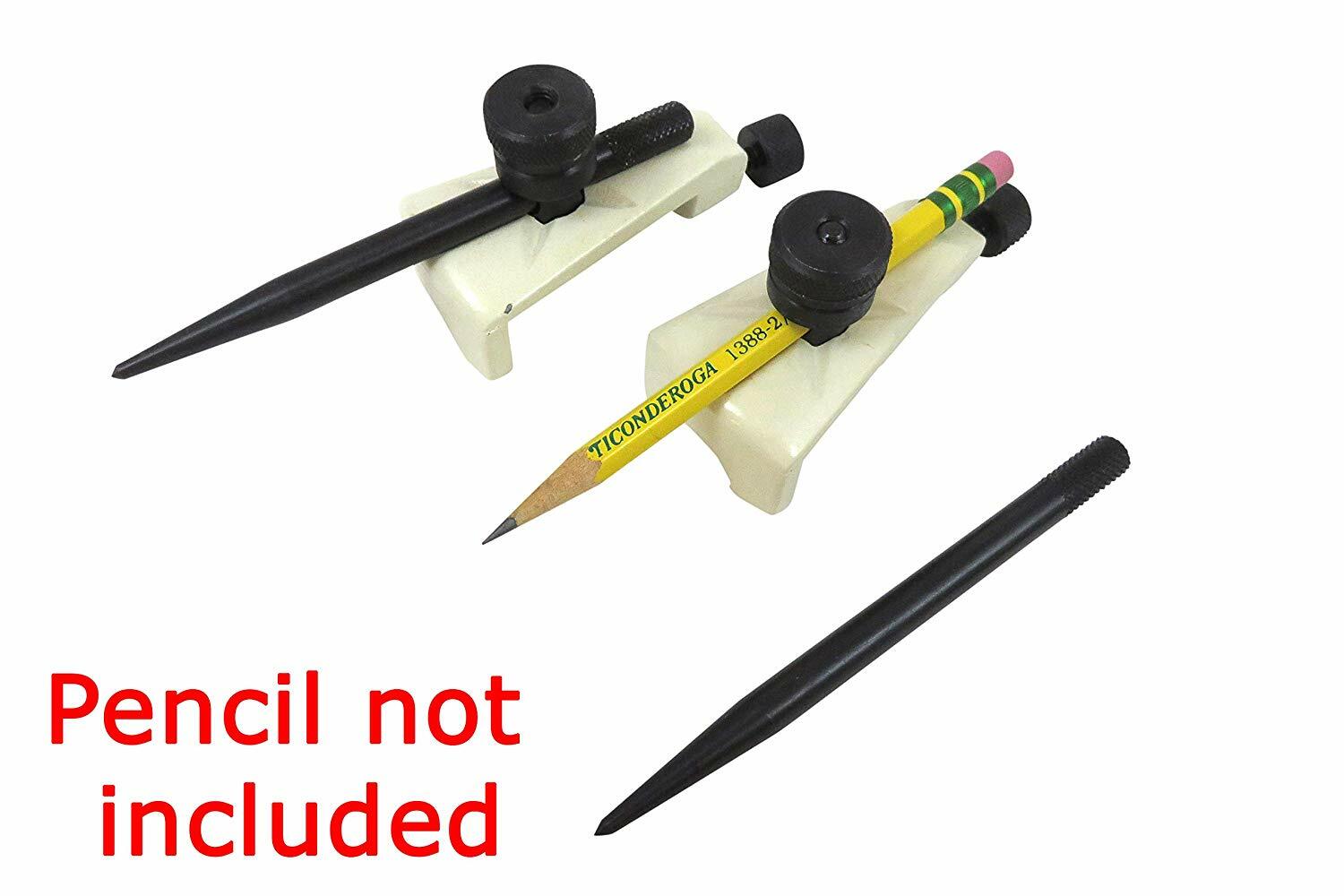 Taytools Large Adjustable Trammel Head Set Beam Compass, Pencil Holders ...