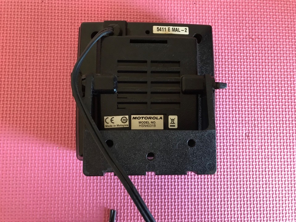 Motorola HSN4031B External Mobile Radio Speaker with Bracket APX XTL #1 ...