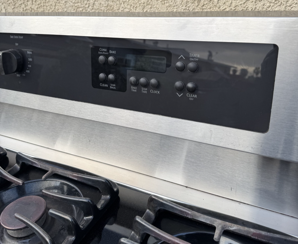 Kenmore Elite Dual Fuel Range - 40”, 5 Burners, 2 Electric Ovens, Gas ...