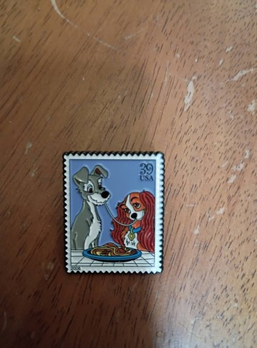 lady and the tramp Disney pin stamp | eBay