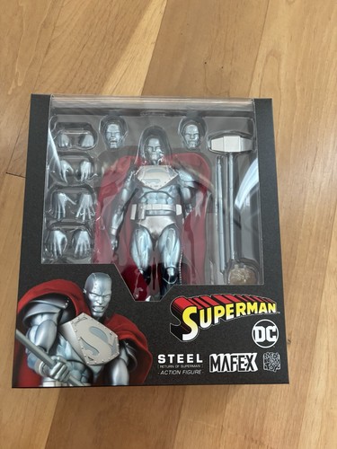 Medicom Toy MAFEX No.181 Superman Steel Action Figure | eBay