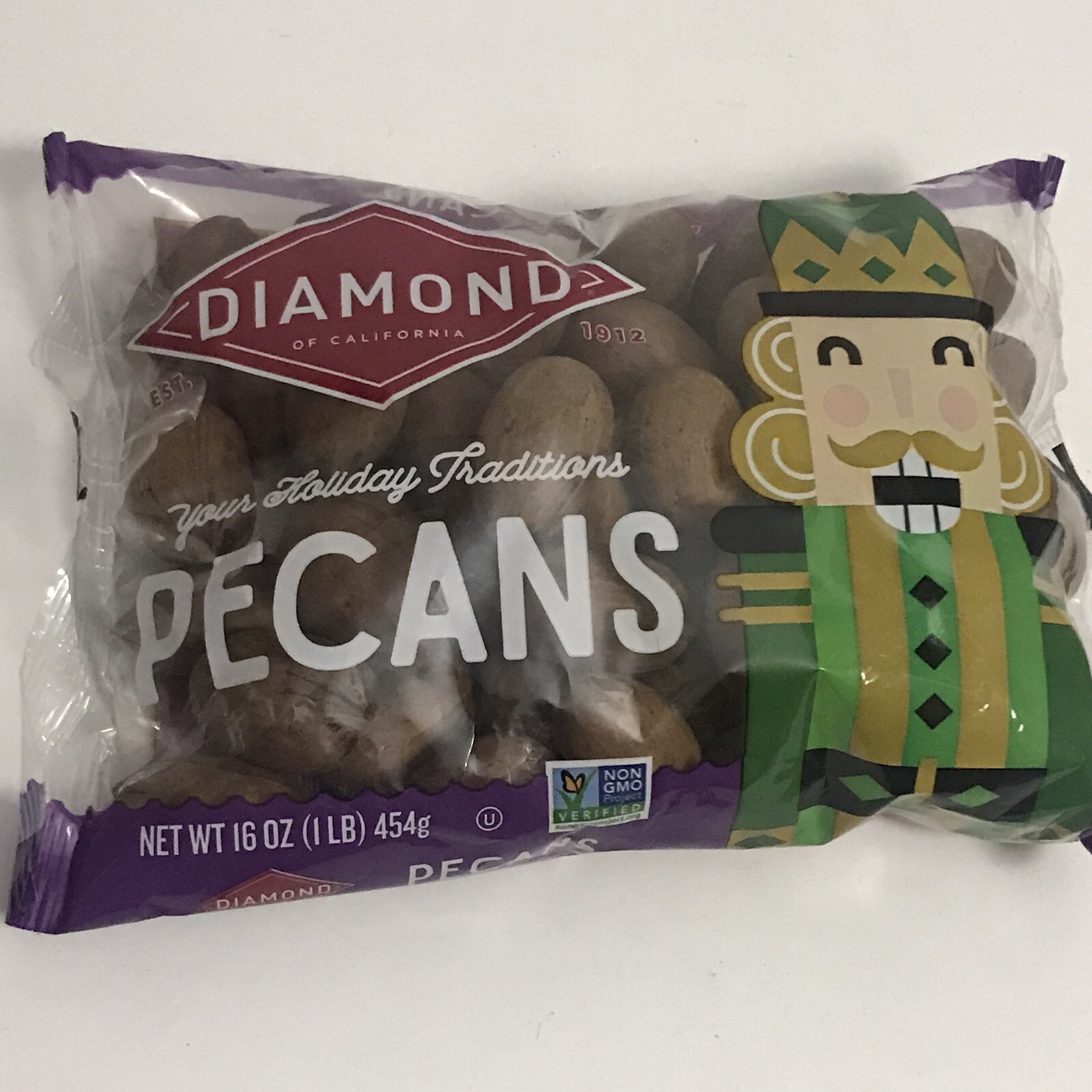Diamond of California 1 lbs. Raw in Shell Jumbo Pecans | eBay