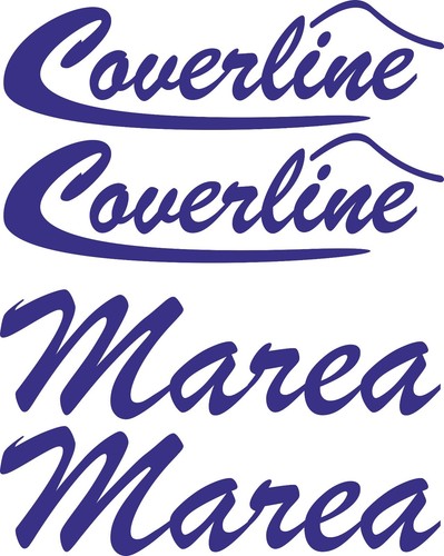 ADESIVI BARCA SCAFO COVERLINE MAREA | eBay