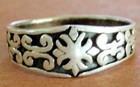 925 STERLING SILVER SHIELD RING - select your size | eBay