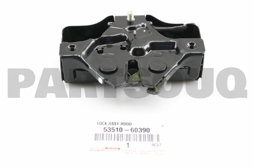 5351060390 Genuine Toyota LOCK ASSY HOOD 53510-60390 | eBay