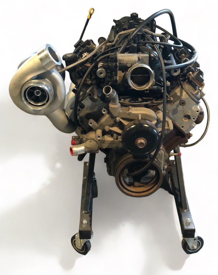 GT45 Turbo Manifold FOR Silverado Sierra Turbocharger Vortec LS 4.8 5.3 ...