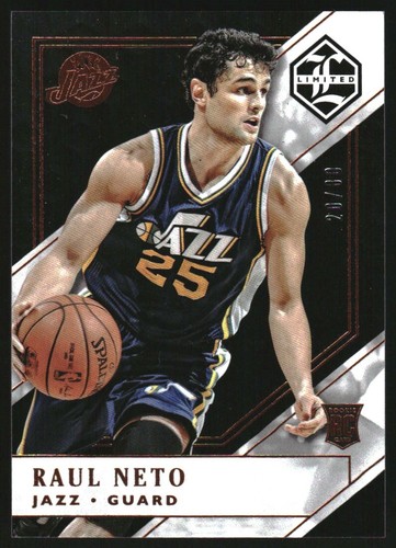 2015-16 Limited #161 Raul Neto RC /80 | eBay