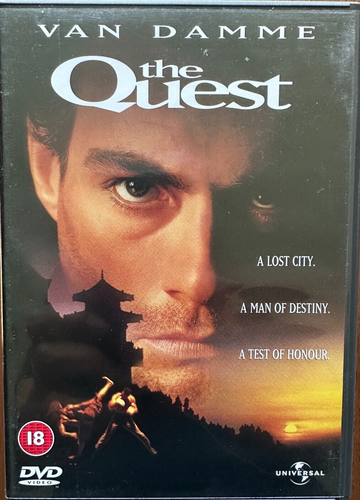 The Quest DVD 1996 Jean Claude Van Damme + Roger Moore Martial Arts ...