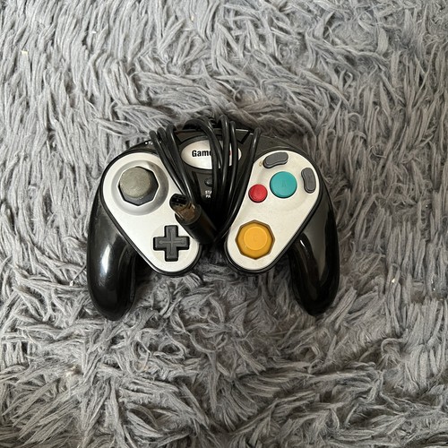 GameStop Wired Blk/sliver Controller Nintendo GameCube & Wii - Tested ...