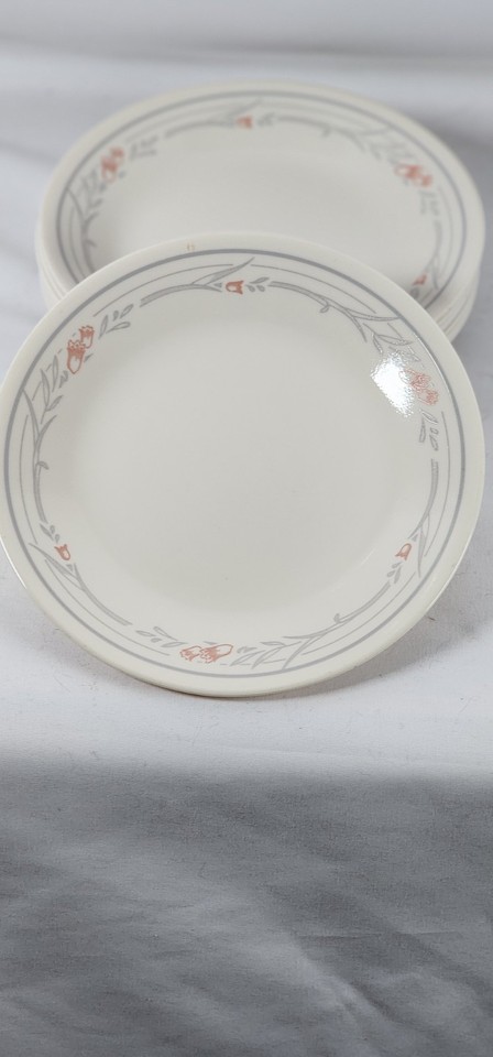 Corelle, Rosemarie Tulip 6-3/4" Bread/Dessert Plates | eBay