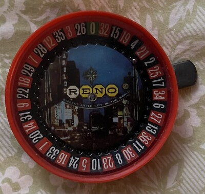 Reno Roulette Vintage Game w/Reno Horseshoe Club Dice | eBay