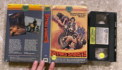 VHS: Satan’s Sadists: Super Video Clamshell: Russ Tamblyn, Scott Brady ...